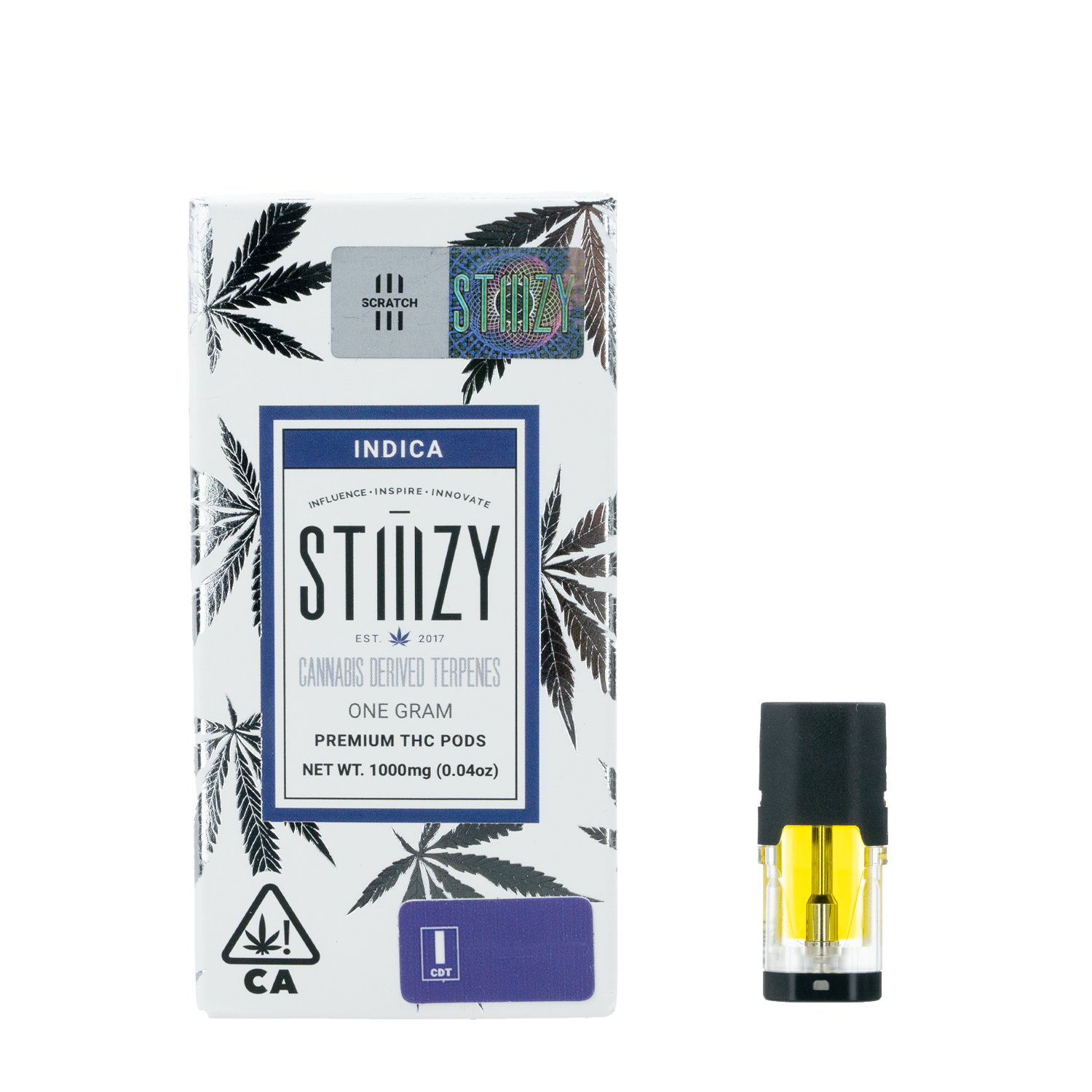 STIIIZY - Raspberry Kush - Cdt Pod – Premium Cannabis Product at ...